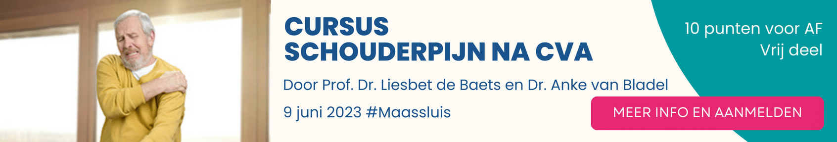 Schouderpijn na CVA - FysioLearning